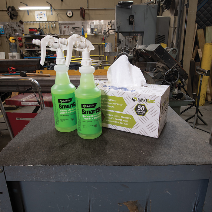 SmartShot™ Industrial Cleaner & Rag Bundle – Bay Rag